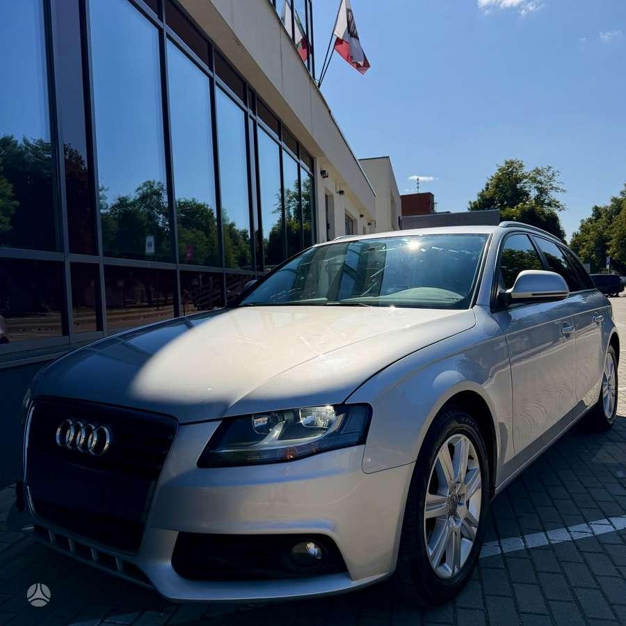 Grey Audi A4 2009 in Kaisiadorys, with an engine capacity of 1.97 L and mileage of 316 thousand km for 4450 €, photo 14 on AUTOMOTO.COM.LV