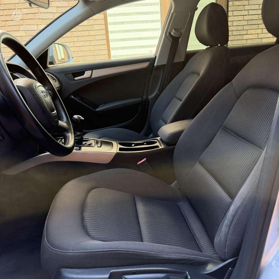 Grey Audi A4 2009 in Kaisiadorys, with an engine capacity of 1.97 L and mileage of 316 thousand km for 4450 €, photo 25 on AUTOMOTO.COM.LV