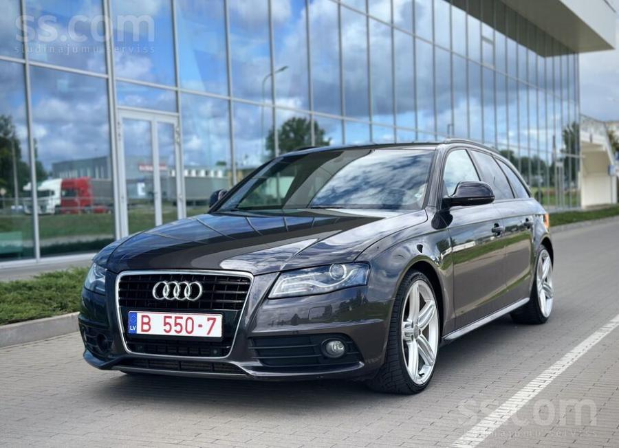 Grey Audi A4 2009 in Rezekne, with an engine capacity of 3.00 L and mileage of 268 thousand km for 6990 €, photo 3 on AUTOMOTO.COM.LV