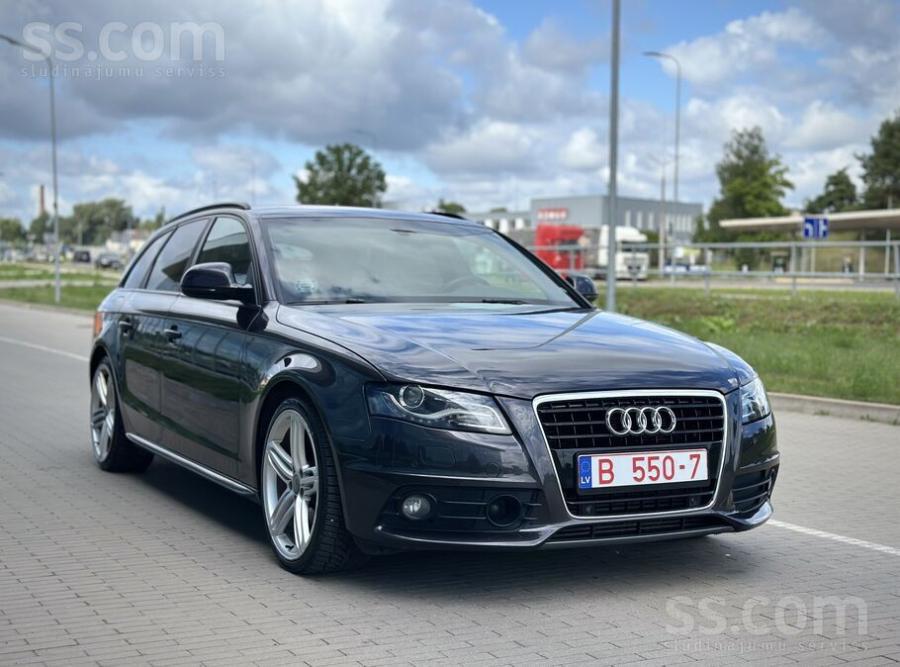 Grey Audi A4 2009 in Rezekne, with an engine capacity of 3.00 L and mileage of 268 thousand km for 6990 €, photo 4 on AUTOMOTO.COM.LV