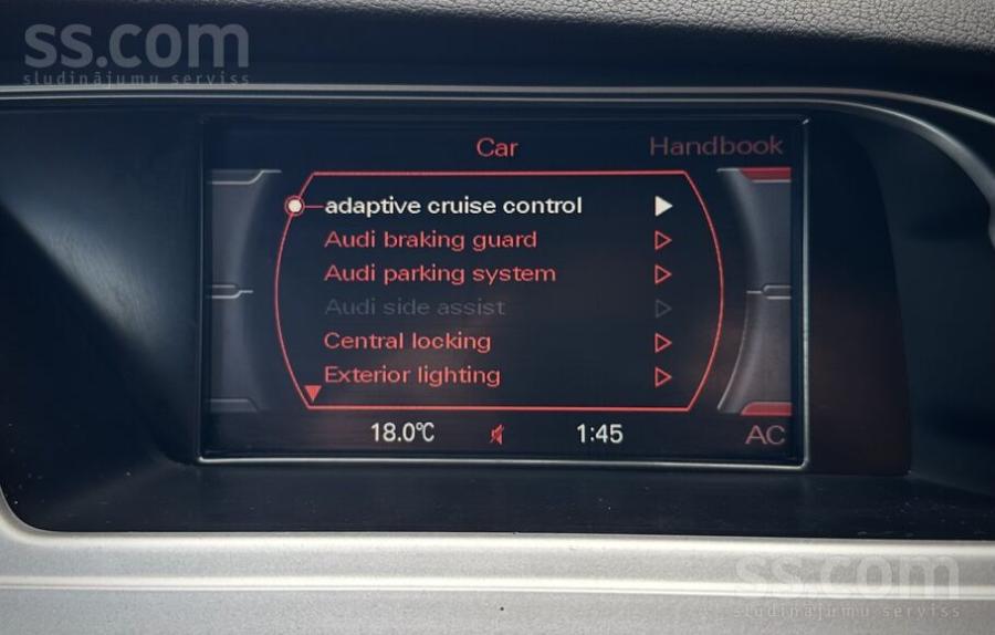 Grey Audi A4 2009 in Rezekne, with an engine capacity of 3.00 L and mileage of 268 thousand km for 6990 €, photo 25 on AUTOMOTO.COM.LV