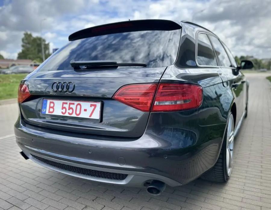 Pelēks Audi A4 2009 Rēzekne, ar dzinēja tilpumu 3.00 L un nobraukumu 268 tūkst. km par 6990 €, foto 8 vietnē AUTOMOTO.COM.LV