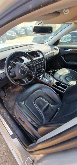 Grey Audi A4 2009 in Panevezys, with an engine capacity of 2.97 L and mileage of 211 thousand km for 2500 €, photo 9 on AUTOMOTO.COM.LV