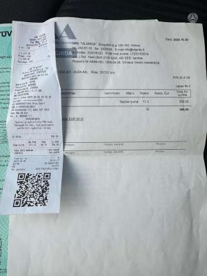 Серый Ауди А4 2009 в Вильнюс, объемом двигателя 1.80 л и пробегом 350 тыс. км за 2600 €, фото 14 на AUTOMOTO.COM.LV