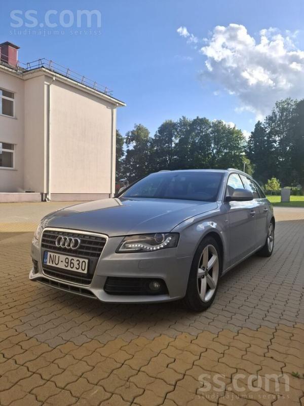 Pelēks Audi A4 2009 Daugavpils, ar dzinēja tilpumu 2.00 L un nobraukumu 319 tūkst. km par 6120 €, foto 1 vietnē AUTOMOTO.COM.LV