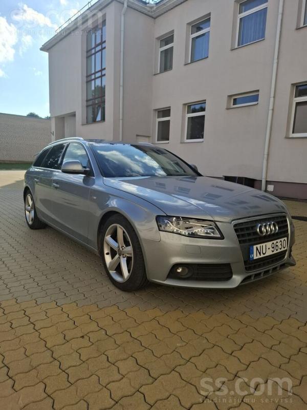 Pelēks Audi A4 2009 Daugavpils, ar dzinēja tilpumu 2.00 L un nobraukumu 319 tūkst. km par 6120 €, foto 4 vietnē AUTOMOTO.COM.LV