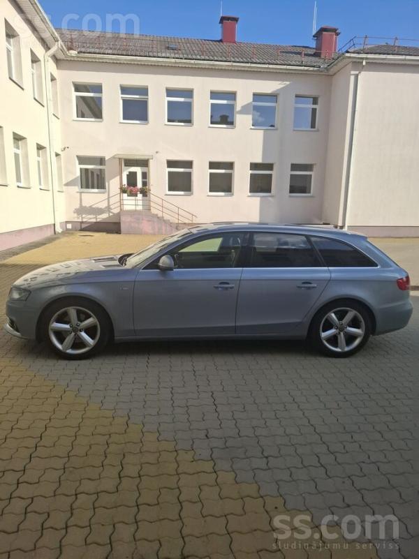 Pelēks Audi A4 2009 Daugavpils, ar dzinēja tilpumu 2.00 L un nobraukumu 319 tūkst. km par 6120 €, foto 5 vietnē AUTOMOTO.COM.LV