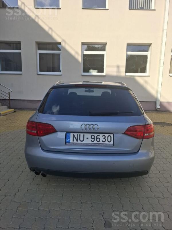 Pelēks Audi A4 2009 Daugavpils, ar dzinēja tilpumu 2.00 L un nobraukumu 319 tūkst. km par 6120 €, foto 7 vietnē AUTOMOTO.COM.LV