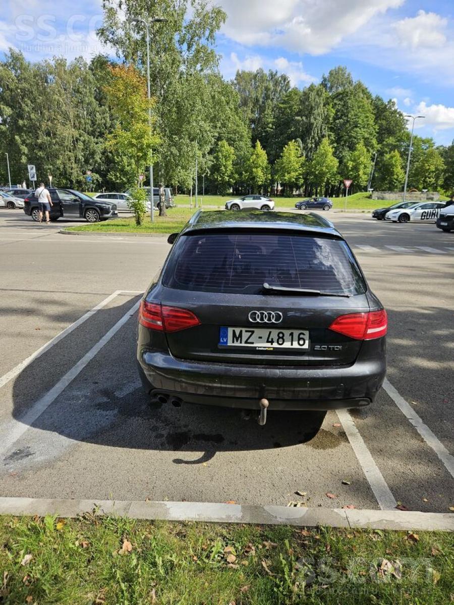 Grey Audi A4 2009 in Riga, with an engine capacity of 2.00 L and mileage of 395 thousand km for 3000 €, photo 7 on AUTOMOTO.COM.LV