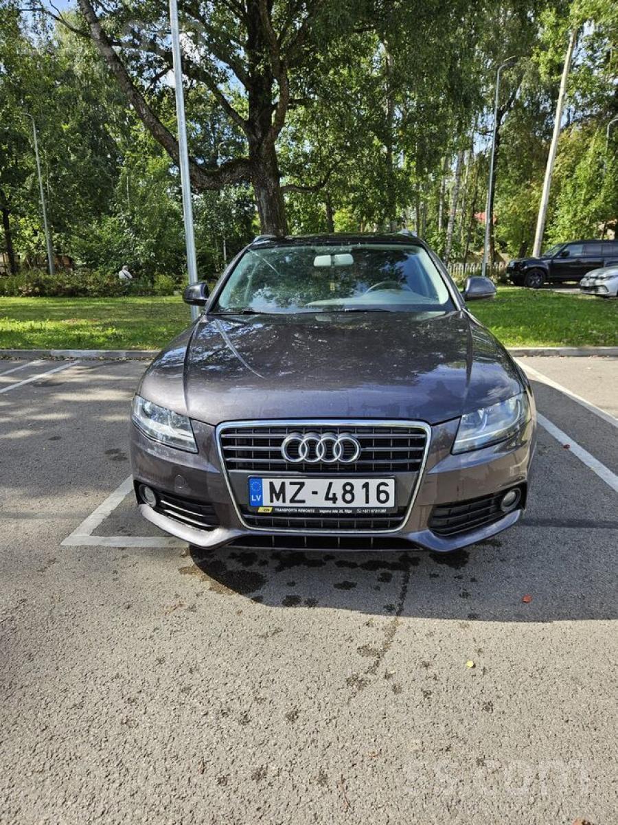 Grey Audi A4 2009 in Riga, with an engine capacity of 2.00 L and mileage of 395 thousand km for 3000 €, photo 10 on AUTOMOTO.COM.LV