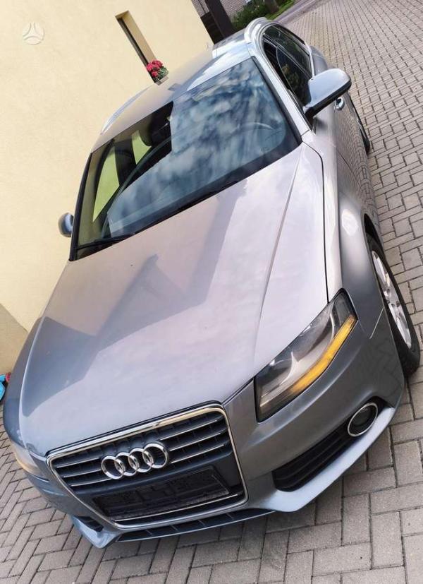 Pelēks Audi A4 2009 Pasvalys, ar dzinēja tilpumu 1.99 L un nobraukumu 298 tūkst. km par 4050 €, foto 1 vietnē AUTOMOTO.COM.LV