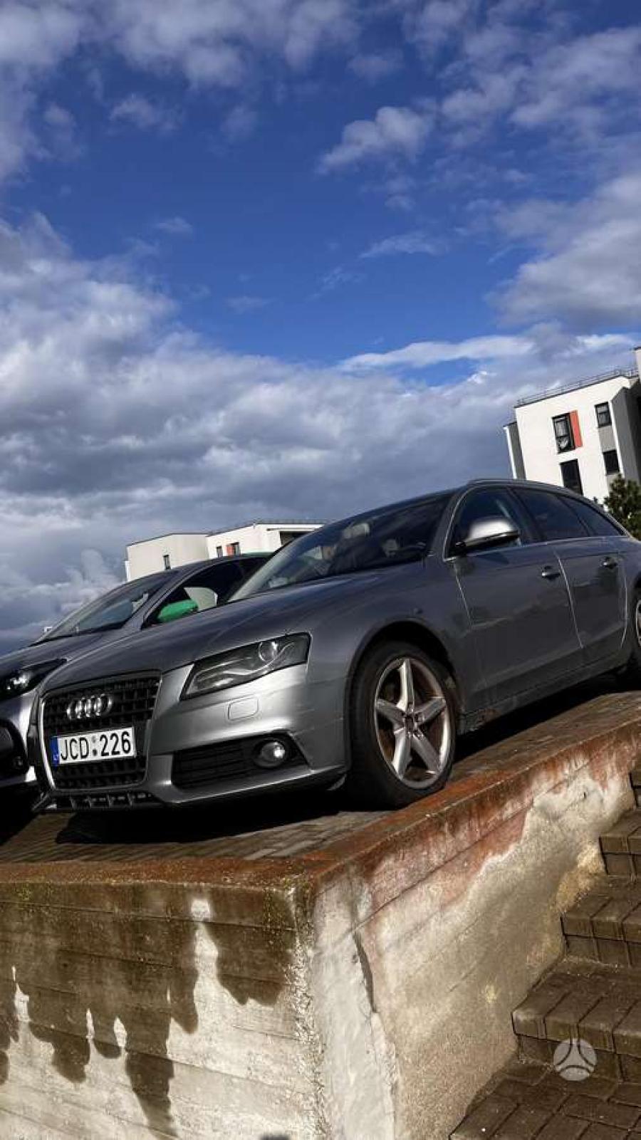 Pelēks Audi A4 2009 Klaipėda, ar dzinēja tilpumu 2.70 L un nobraukumu 360 tūkst. km par 3100 €, foto 3 vietnē AUTOMOTO.COM.LV