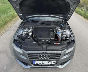 Grey Audi A4 2009 in Vilnius, with an engine capacity of 1.97 L and mileage of 339 thousand km for 4300 €, photo 11 on AUTOMOTO.COM.LV