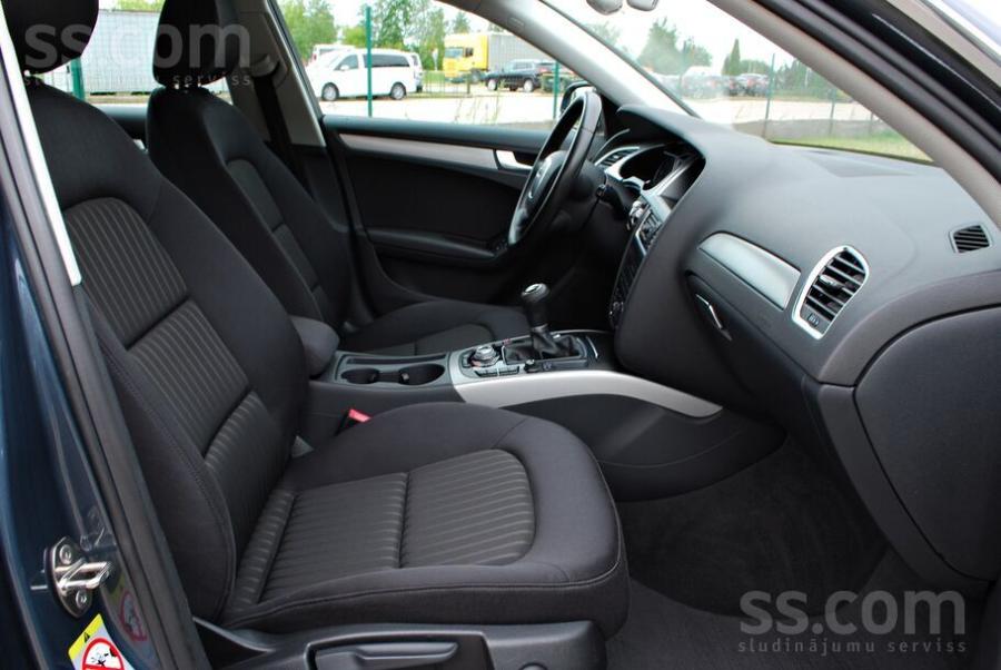 Pelēks Audi A4 2009 Tukums, ar dzinēja tilpumu 2.00 L un nobraukumu 266 tūkst. km par 5900 €, foto 6 vietnē AUTOMOTO.COM.LV