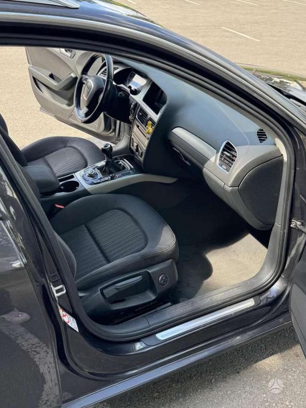 Grey Audi A4 2009 in Skuodas, with an engine capacity of 1.97 L and mileage of 265 thousand km for 4950 €, photo 10 on AUTOMOTO.COM.LV
