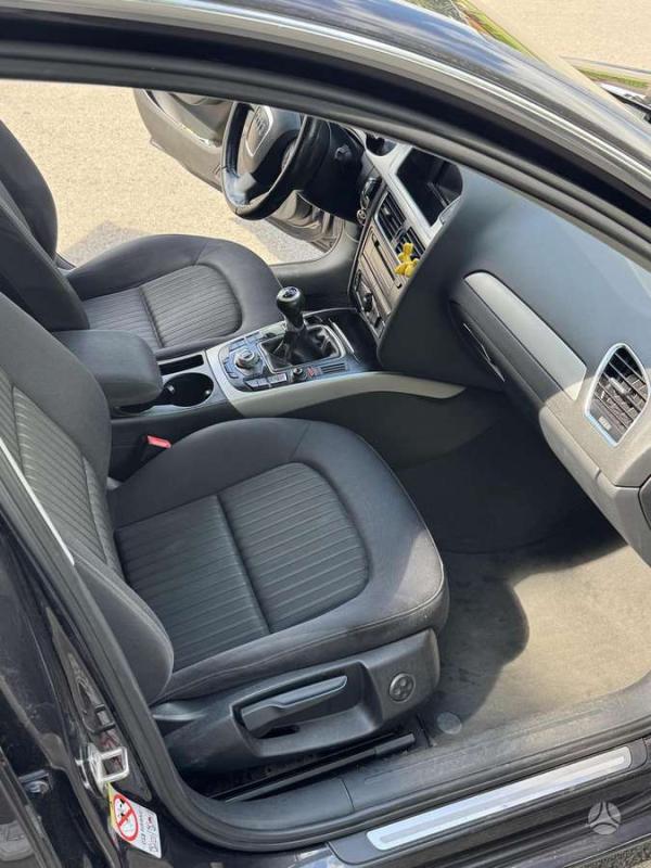 Grey Audi A4 2009 in Skuodas, with an engine capacity of 1.97 L and mileage of 265 thousand km for 4950 €, photo 11 on AUTOMOTO.COM.LV