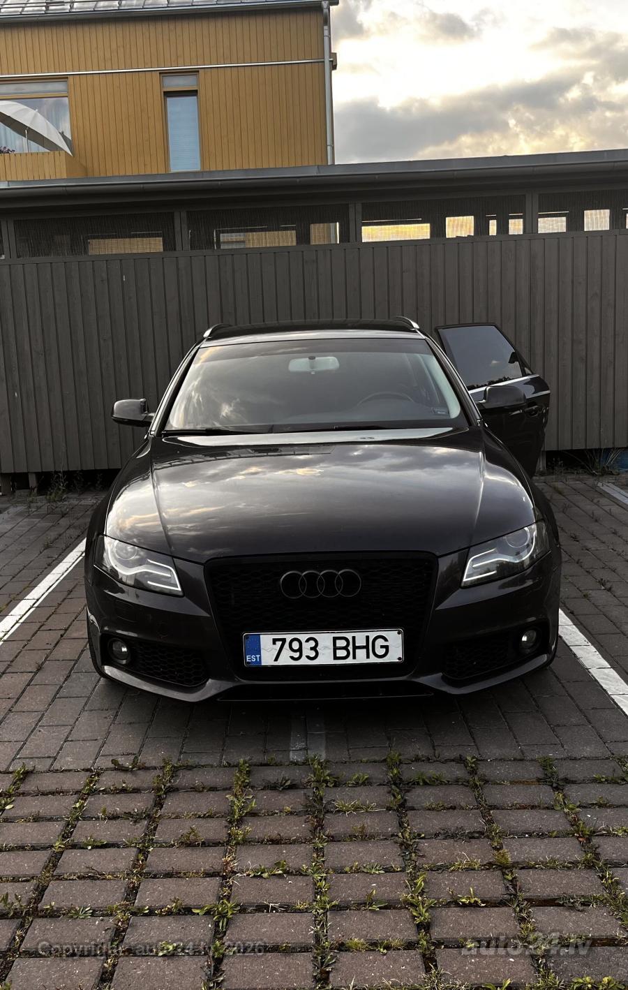 Grey Audi A4 2009 in Tallinn, with an engine capacity of 3.00 L and mileage of 315 thousand km for 7200 €, photo 9 on AUTOMOTO.COM.LV
