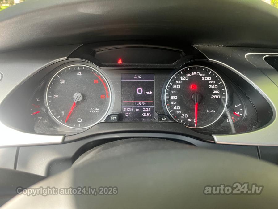 Grey Audi A4 2009 in Tallinn, with an engine capacity of 3.00 L and mileage of 315 thousand km for 7200 €, photo 22 on AUTOMOTO.COM.LV