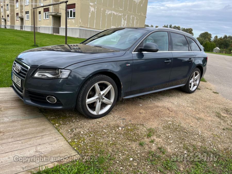 Grey Audi A4 2009 in Polva, with an engine capacity of 2.00 L and mileage of 425 thousand km for 2200 €, photo 1 on AUTOMOTO.COM.LV