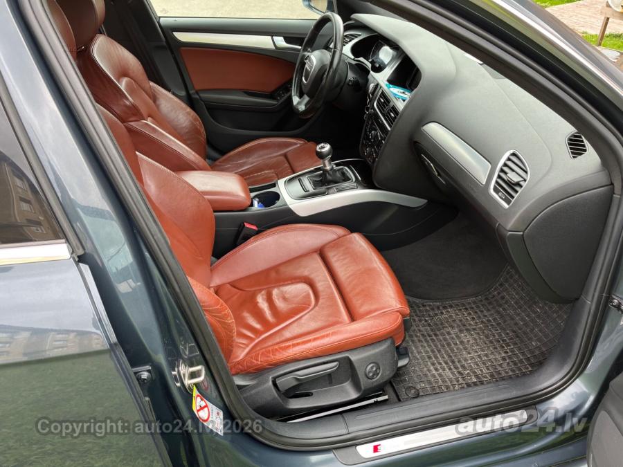 Grey Audi A4 2009 in Polva, with an engine capacity of 2.00 L and mileage of 425 thousand km for 2200 €, photo 11 on AUTOMOTO.COM.LV