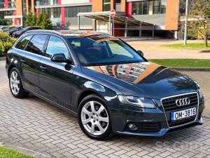 Pelēks Audi A4 2009 Rīga, ar dzinēja tilpumu 2.00 L un nobraukumu 361 tūkst. km par 3690 €, foto  vietnē AUTOMOTO.COM.LV