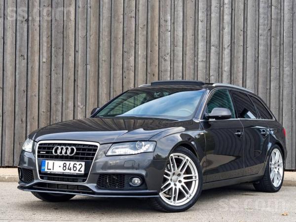 Grey Audi A4 2009 in Tukums, with an engine capacity of 3.00 L and mileage of 340 thousand km for 4990 €, photo 4 on AUTOMOTO.COM.LV