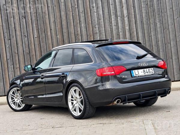 Grey Audi A4 2009 in Tukums, with an engine capacity of 3.00 L and mileage of 340 thousand km for 4990 €, photo 6 on AUTOMOTO.COM.LV