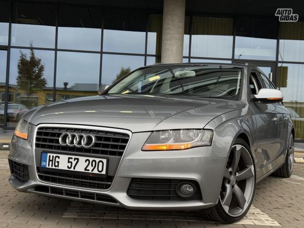 Grey Audi A4 2009 in Kaunas, with an engine capacity of 2.00 L and mileage of 350 thousand km for 4390 €, photo 1 on AUTOMOTO.COM.LV