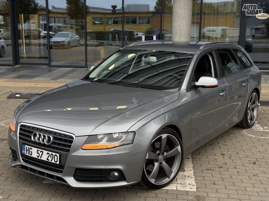 Grey Audi A4 2009 in Kaunas, with an engine capacity of 2.00 L and mileage of 350 thousand km for 4390 €, photo 4 on AUTOMOTO.COM.LV