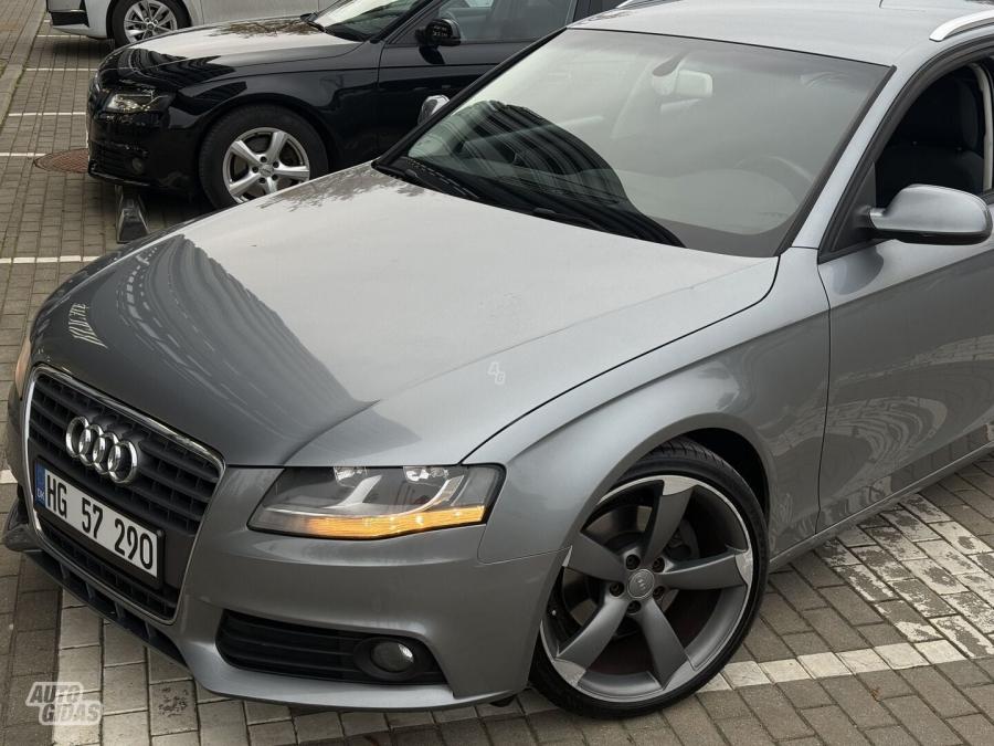 Grey Audi A4 2009 in Kaunas, with an engine capacity of 2.00 L and mileage of 350 thousand km for 4390 €, photo 9 on AUTOMOTO.COM.LV