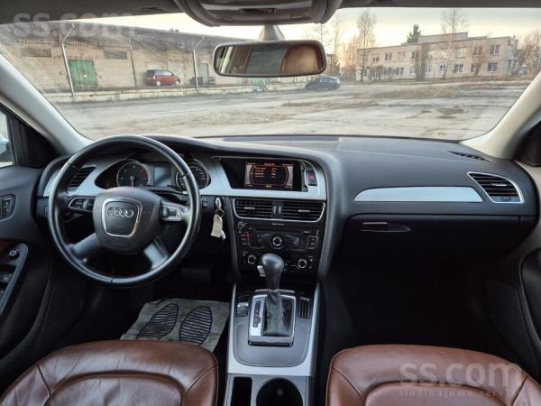 Grey Audi A4 2010 in Bauska, with an engine capacity of 2.00 L and mileage of 273 thousand km for 12700 €, photo 6 on AUTOMOTO.COM.LV