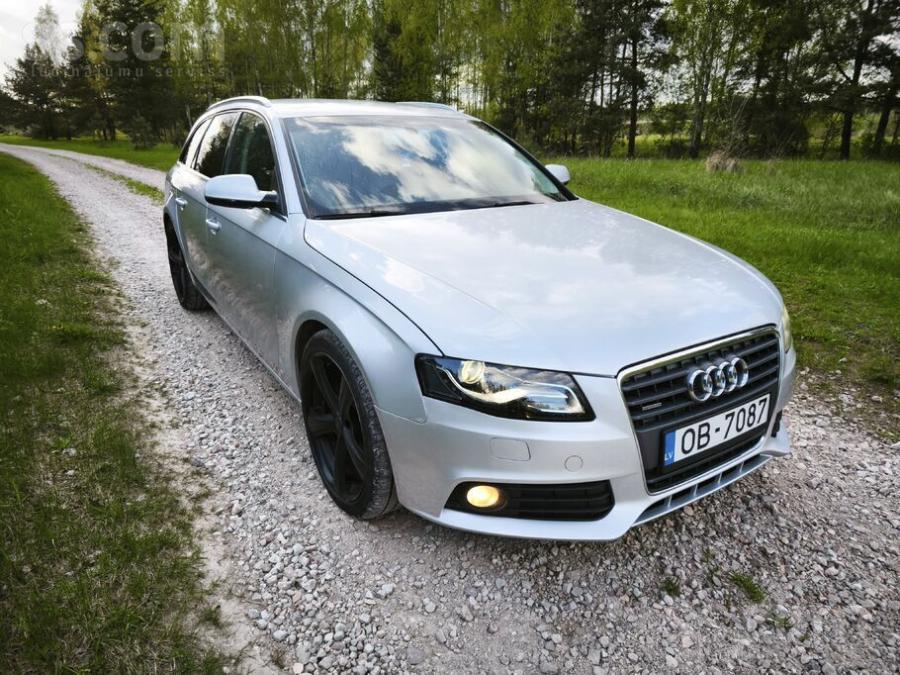 Pelēks Audi A4 2010 Bauska, ar dzinēja tilpumu 2.00 L un nobraukumu 369 tūkst. km par 5500 €, foto 1 vietnē AUTOMOTO.COM.LV