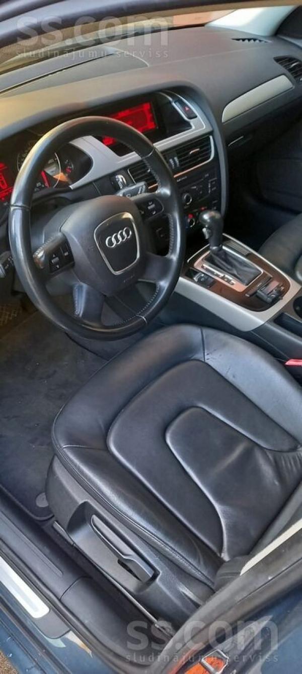 Grey Audi A4 2010 in Riga, with an engine capacity of 2.00 L and mileage of 0 thousand km for 5950 €, photo 11 on AUTOMOTO.COM.LV