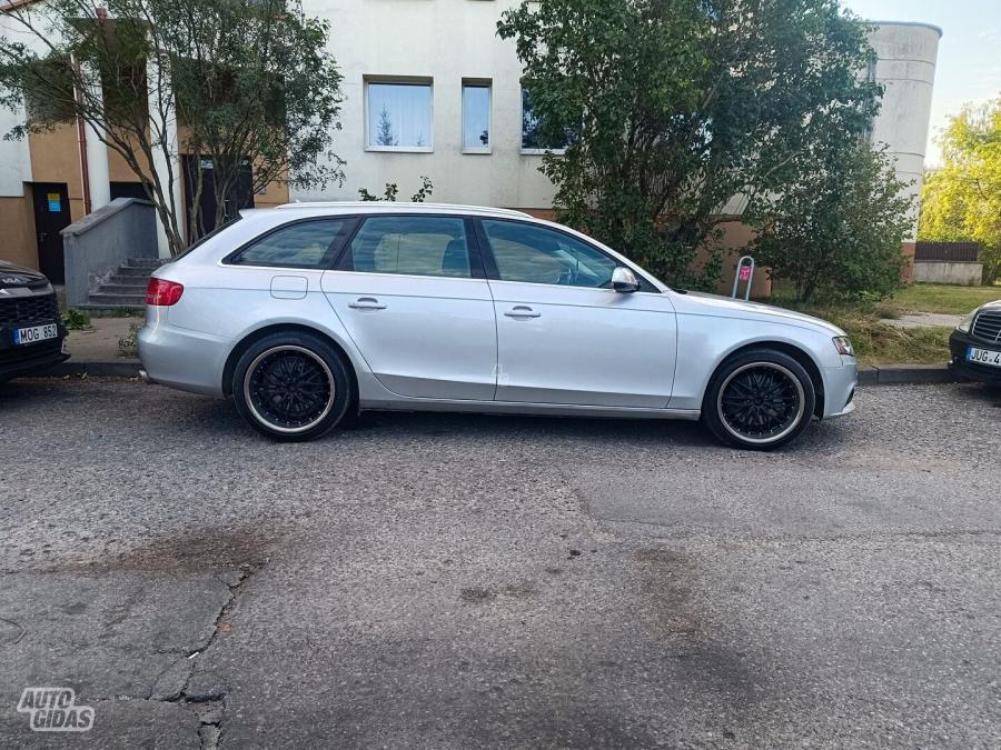 Grey Audi A4 2010 in Vilnius, with an engine capacity of 2.00 L and mileage of 310 thousand km for 4150 €, photo 1 on AUTOMOTO.COM.LV