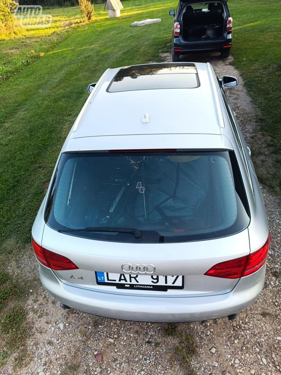 Grey Audi A4 2010 in Vilnius, with an engine capacity of 2.00 L and mileage of 310 thousand km for 4150 €, photo 5 on AUTOMOTO.COM.LV
