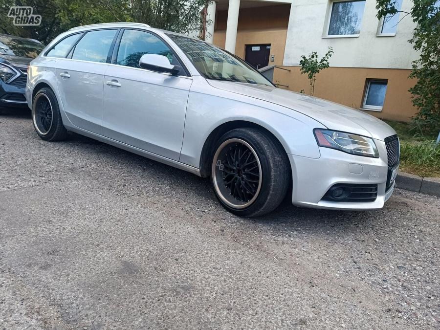 Grey Audi A4 2010 in Vilnius, with an engine capacity of 2.00 L and mileage of 310 thousand km for 4150 €, photo 8 on AUTOMOTO.COM.LV