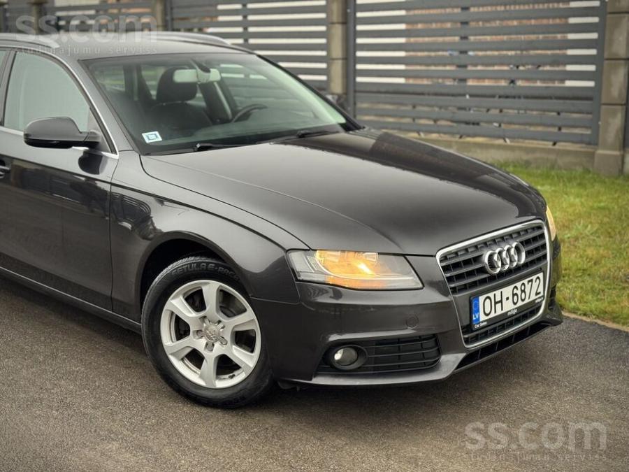 Grey Audi A4 2010 in Jelgava, with an engine capacity of 2.00 L and mileage of 204 thousand km for 6350 €, photo 6 on AUTOMOTO.COM.LV