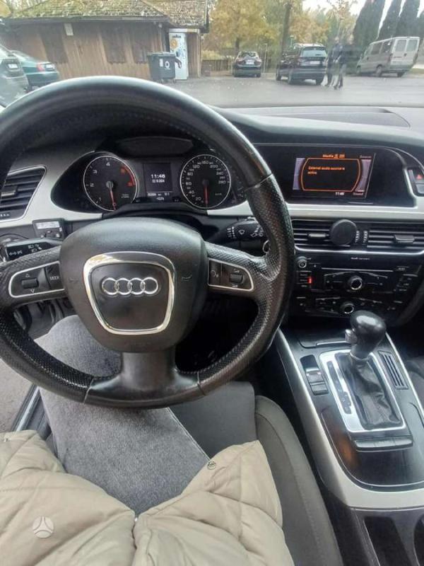 Grey Audi A4 2010 in Kaisiadorys, with an engine capacity of 1.97 L and mileage of 394 thousand km for 4400 €, photo 5 on AUTOMOTO.COM.LV