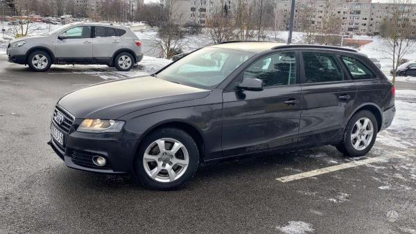 Grey Audi A4 2010 in Vilnius, with an engine capacity of 1.97 L and mileage of 256 thousand km for 5750 €, photo 5 on AUTOMOTO.COM.LV