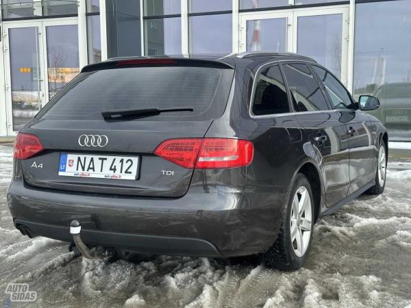 Grey Audi A4 2010 in Vilnius, with an engine capacity of 2.00 L and mileage of 335 thousand km for 4600 €, photo 9 on AUTOMOTO.COM.LV