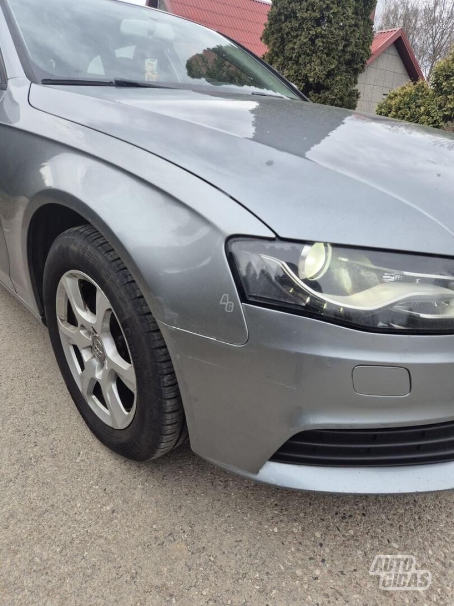Grey Audi A4 2010 in Kaunas, with an engine capacity of 2.00 L and mileage of 426 thousand km for 4100 €, photo 8 on AUTOMOTO.COM.LV