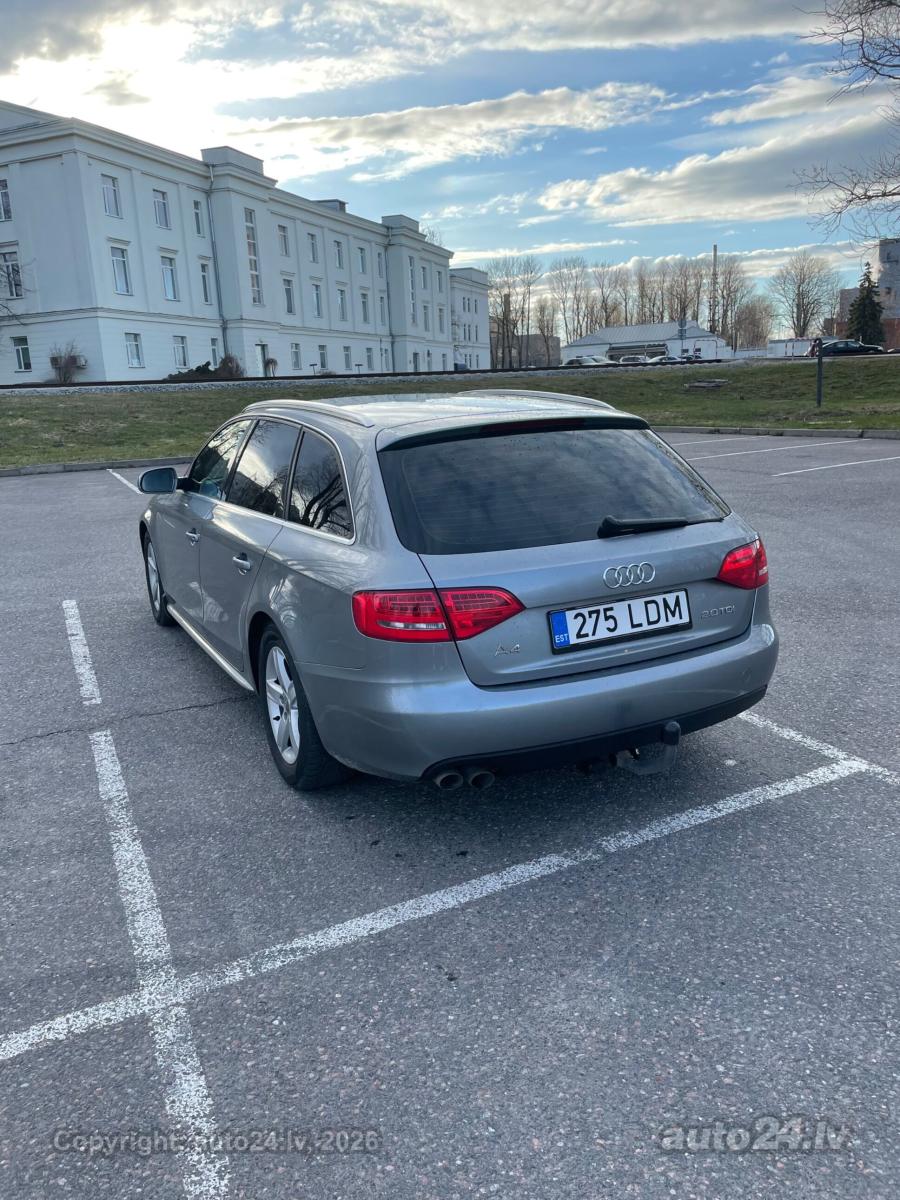 Grey Audi A4 2010 in Tallinn, with an engine capacity of 2.00 L and mileage of 368 thousand km for 5000 €, photo 4 on AUTOMOTO.COM.LV
