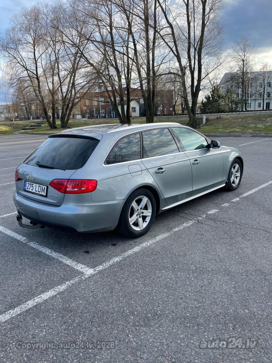 Grey Audi A4 2010 in Tallinn, with an engine capacity of 2.00 L and mileage of 368 thousand km for 5000 €, photo 5 on AUTOMOTO.COM.LV