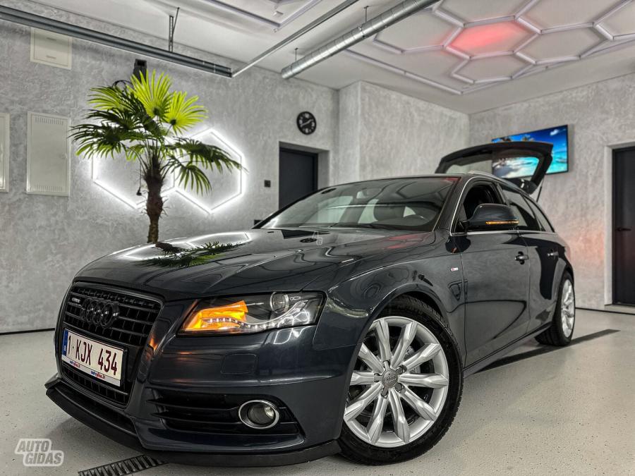 Grey Audi A4 2010 in Kaunas, with an engine capacity of 2.00 L and mileage of 258 thousand km for 6850 €, photo 11 on AUTOMOTO.COM.LV
