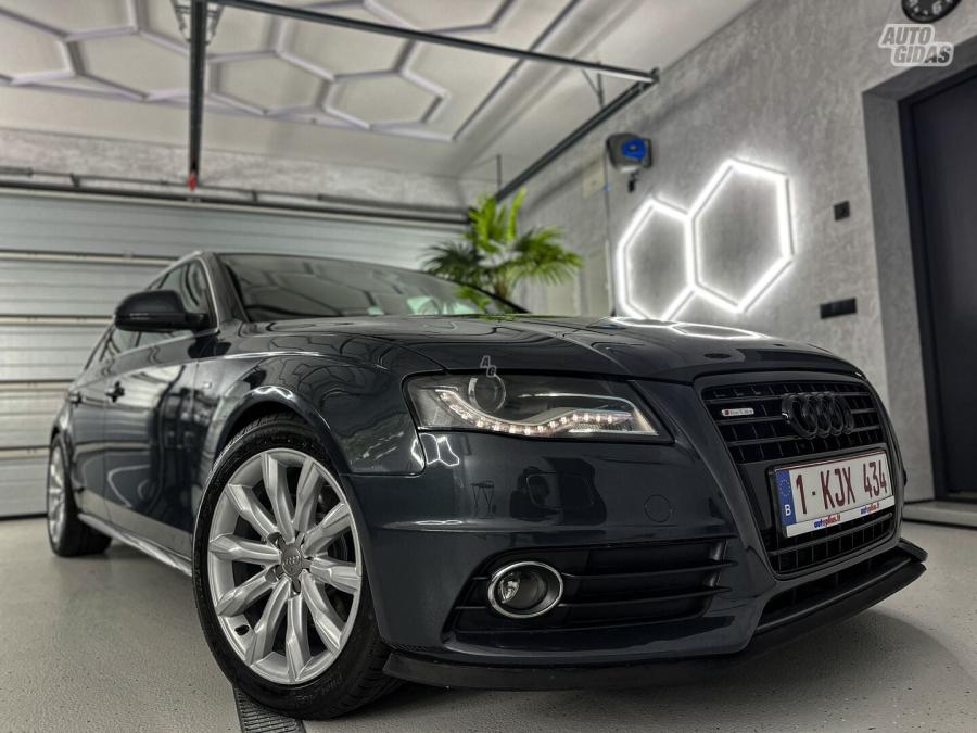 Grey Audi A4 2010 in Kaunas, with an engine capacity of 2.00 L and mileage of 258 thousand km for 6850 €, photo 14 on AUTOMOTO.COM.LV