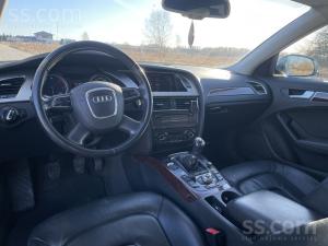 Grey Audi A4 2010 in Riga, with an engine capacity of 2.00 L and mileage of 350 thousand km for 4700 €, photo 7 on AUTOMOTO.COM.LV