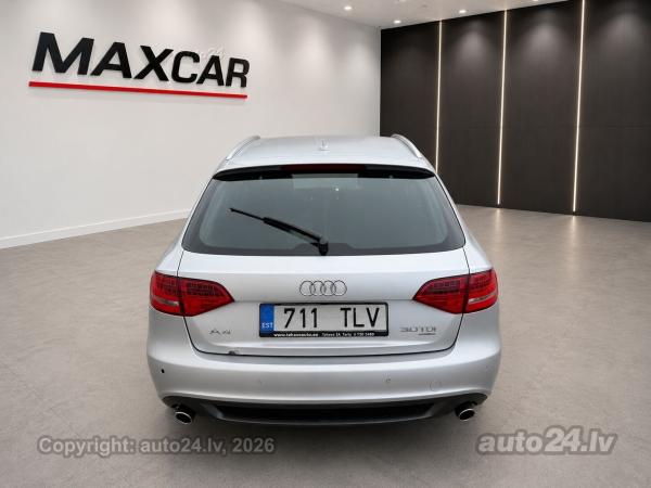 Grey Audi A4 2010 in Tallinn, with an engine capacity of 3.00 L and mileage of 411 thousand km for 2999 €, photo 4 on AUTOMOTO.COM.LV