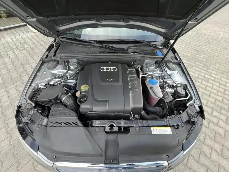 Grey Audi A4 2010 in Jekabpils, with an engine capacity of 2.00 L and mileage of 202 thousand km for 6500 €, photo 24 on AUTOMOTO.COM.LV