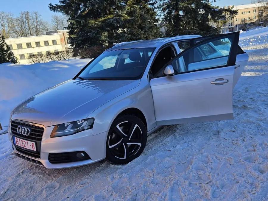 Pelēks Audi A4 2010 Jēkabpils, ar dzinēja tilpumu 2.00 L un nobraukumu 265 tūkst. km par 6290 €, foto 14 vietnē AUTOMOTO.COM.LV