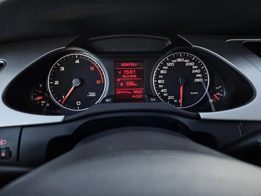 Pelēks Audi A4 2010 Jēkabpils, ar dzinēja tilpumu 2.00 L un nobraukumu 265 tūkst. km par 6290 €, foto 25 vietnē AUTOMOTO.COM.LV